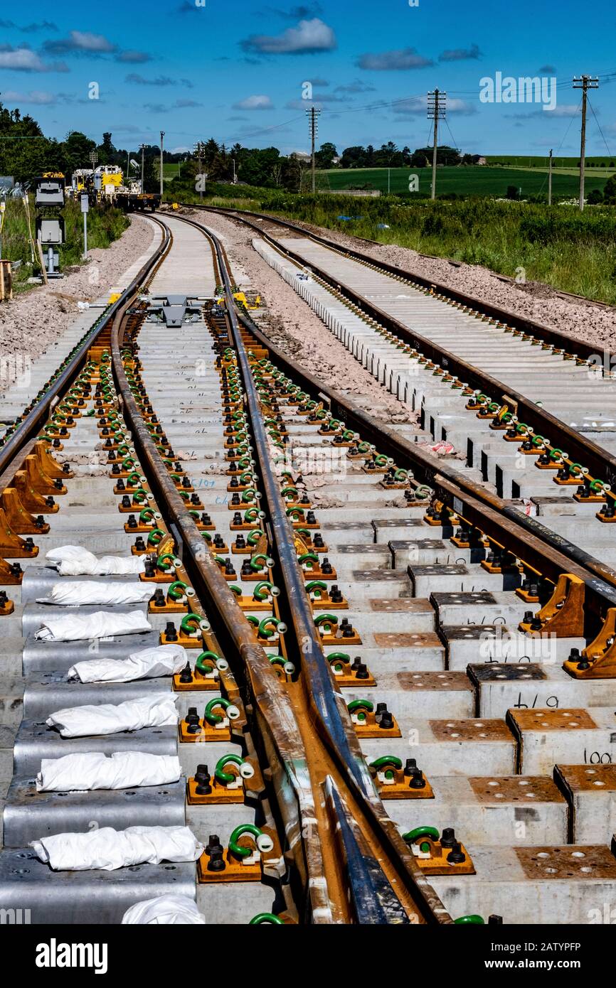 Railway track layer hi-res stock photography and images - Alamy