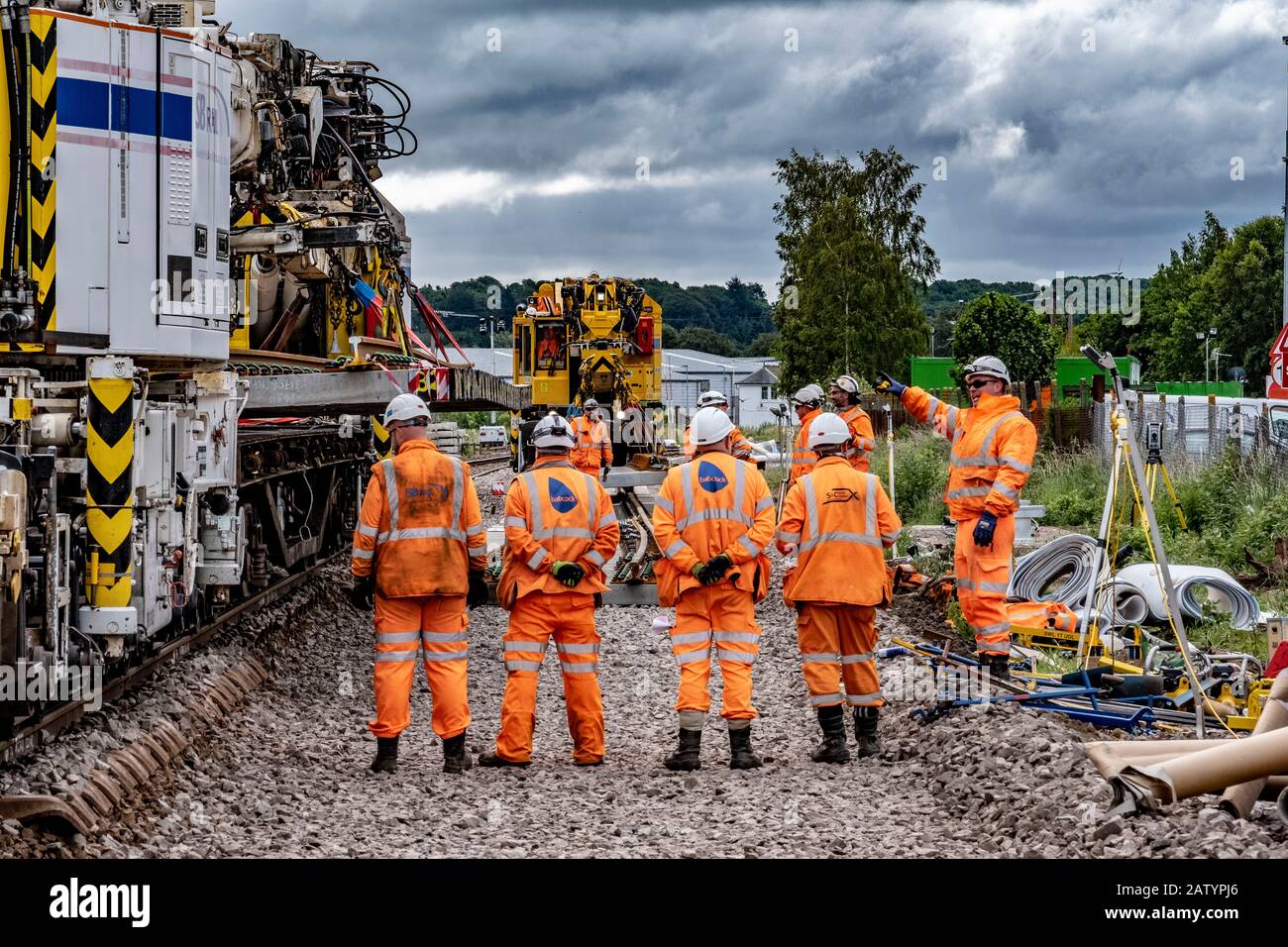 Railway track layer hi-res stock photography and images - Alamy