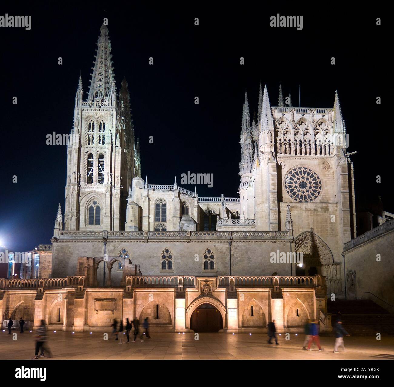 Catedral de Santa María. Burgos. Castilla León. España Stock Photo - Alamy