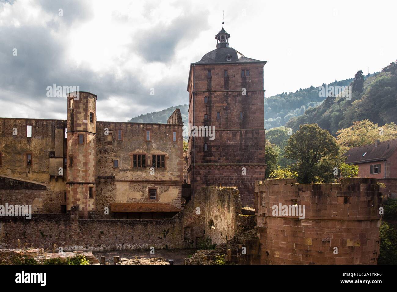 Beautiful ruins heidelberg castle hi-res stock photography and images ...