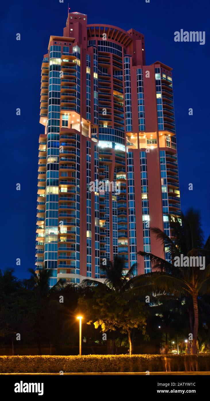 The beautiful Miami architecture Stock Photo - Alamy