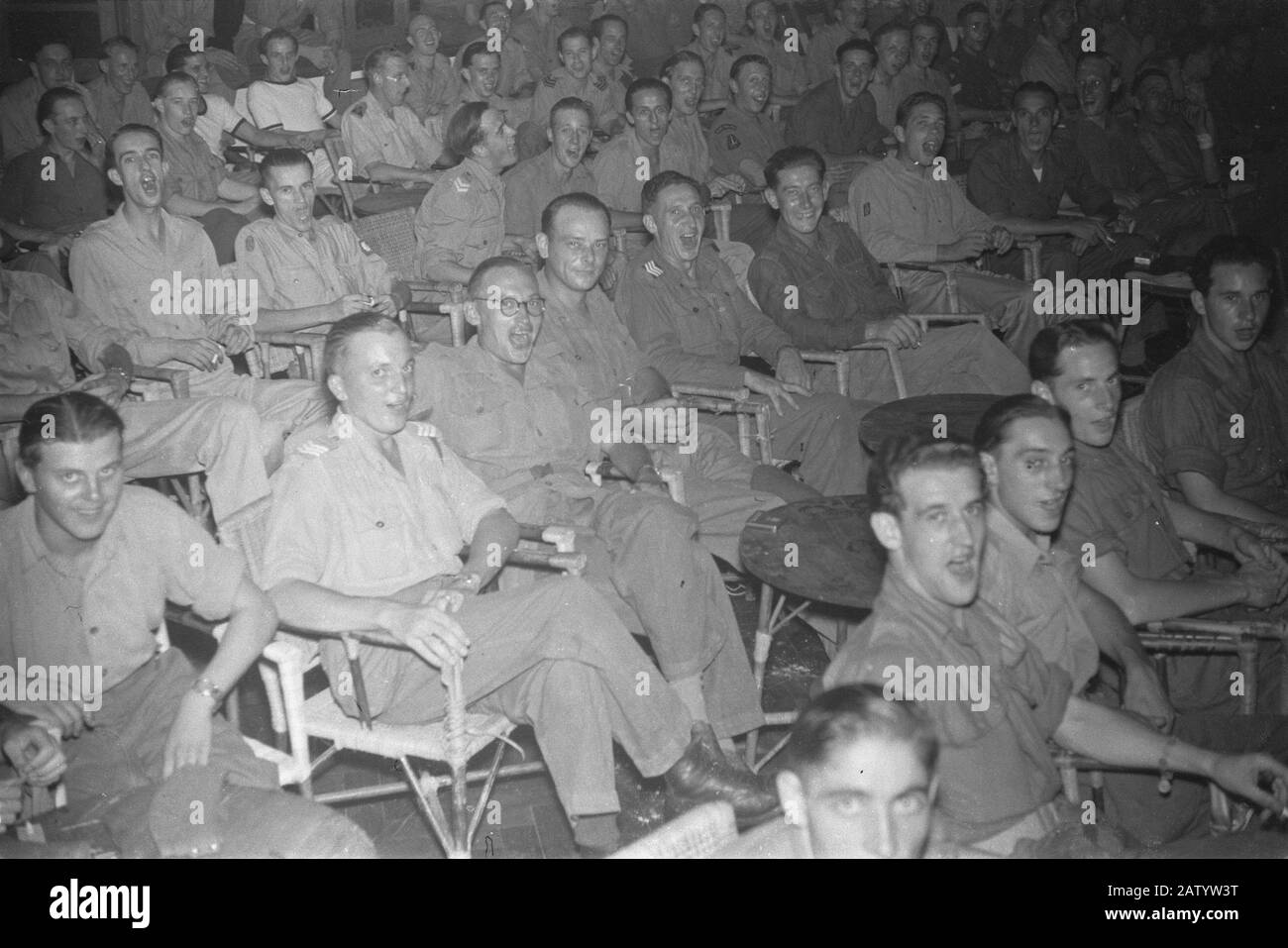 Sint Nicolaas at 2 AAT Soldiers sing Christmas Songs Date: December 5 ...