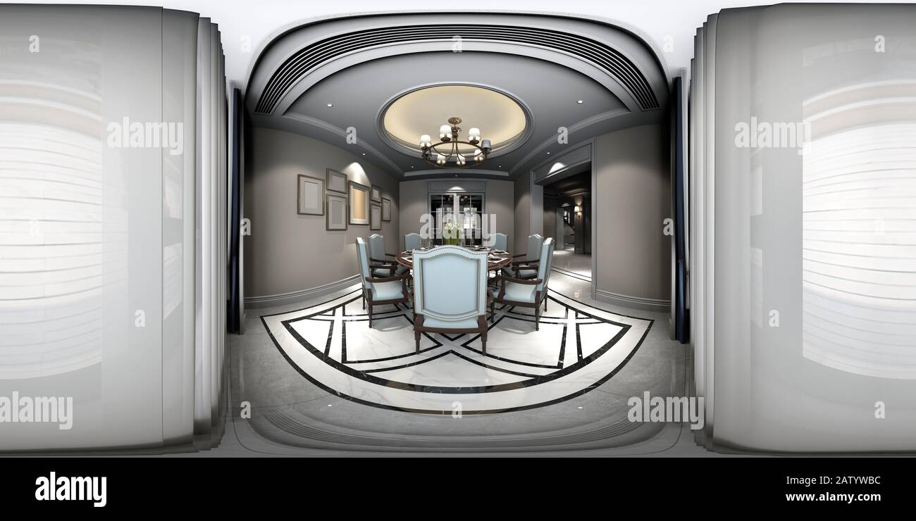 360 degrees panoramic flat interior hi-res stock photography and images ...