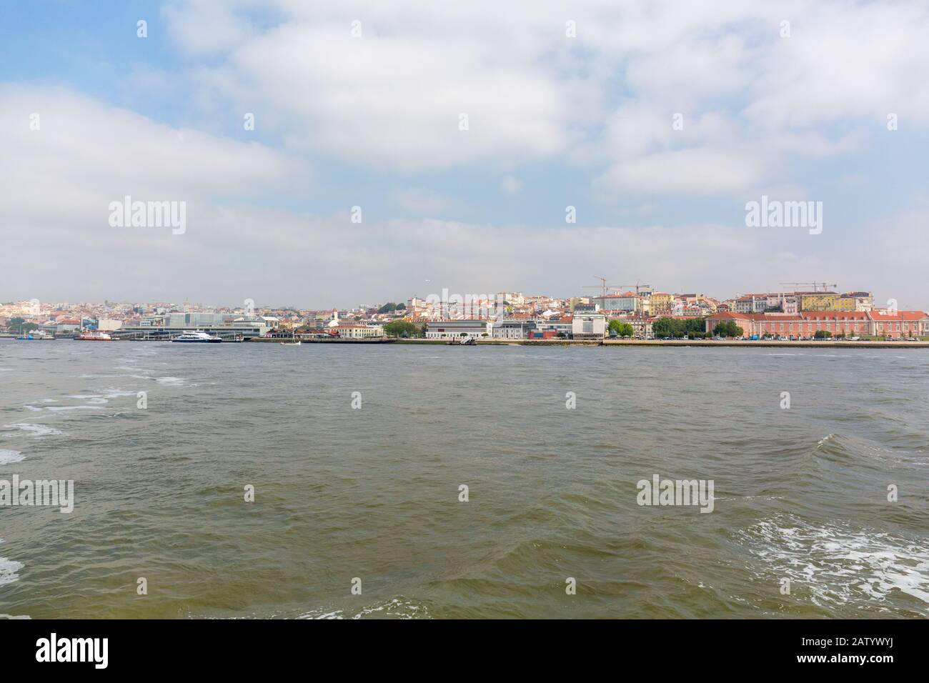 Lisbon, River Tagus Stock Photo - Alamy