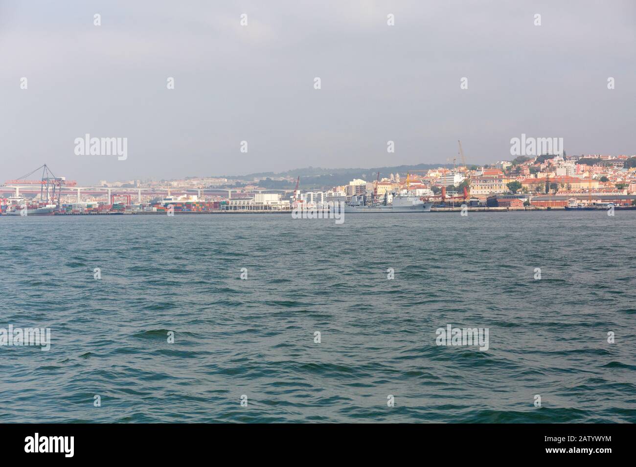 Lisbon, River Tagus Stock Photo - Alamy