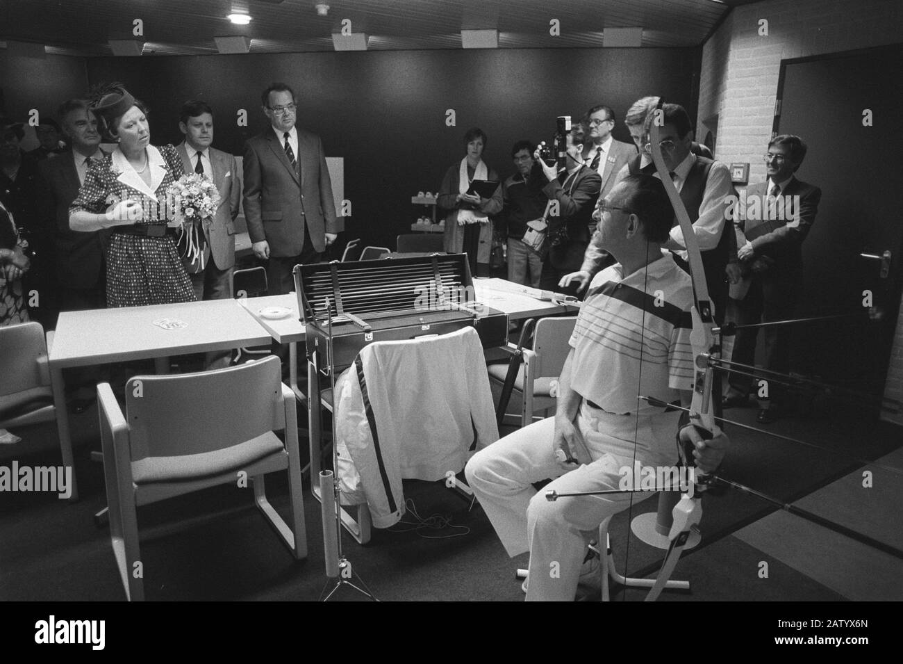 Queen Beatrix opens rehabilitation BNMO Doorn Date: May 15, 1984 ...