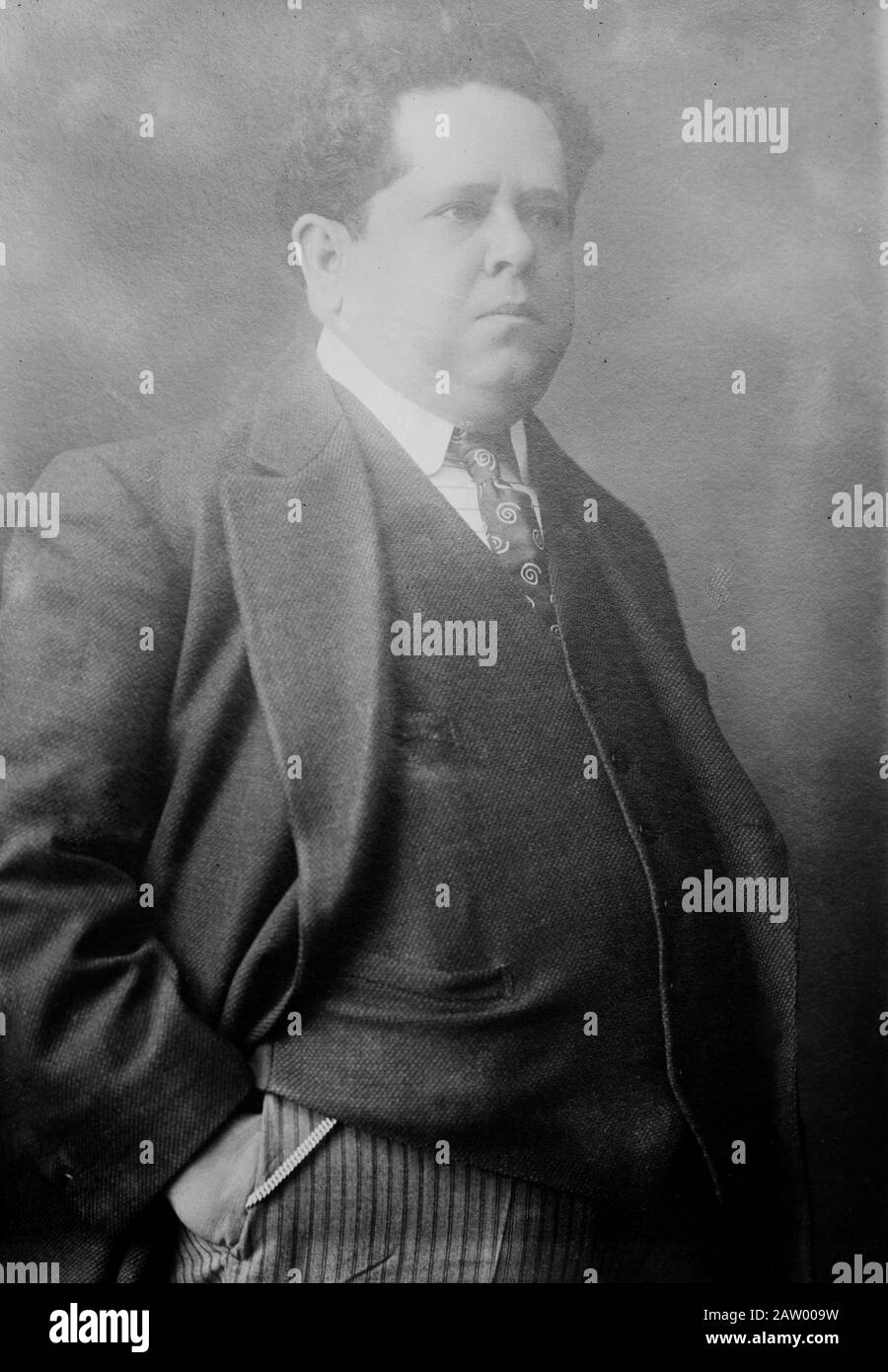 Photograph shows Mexican lawyer and journalist Querido Moheno y Tabares ...