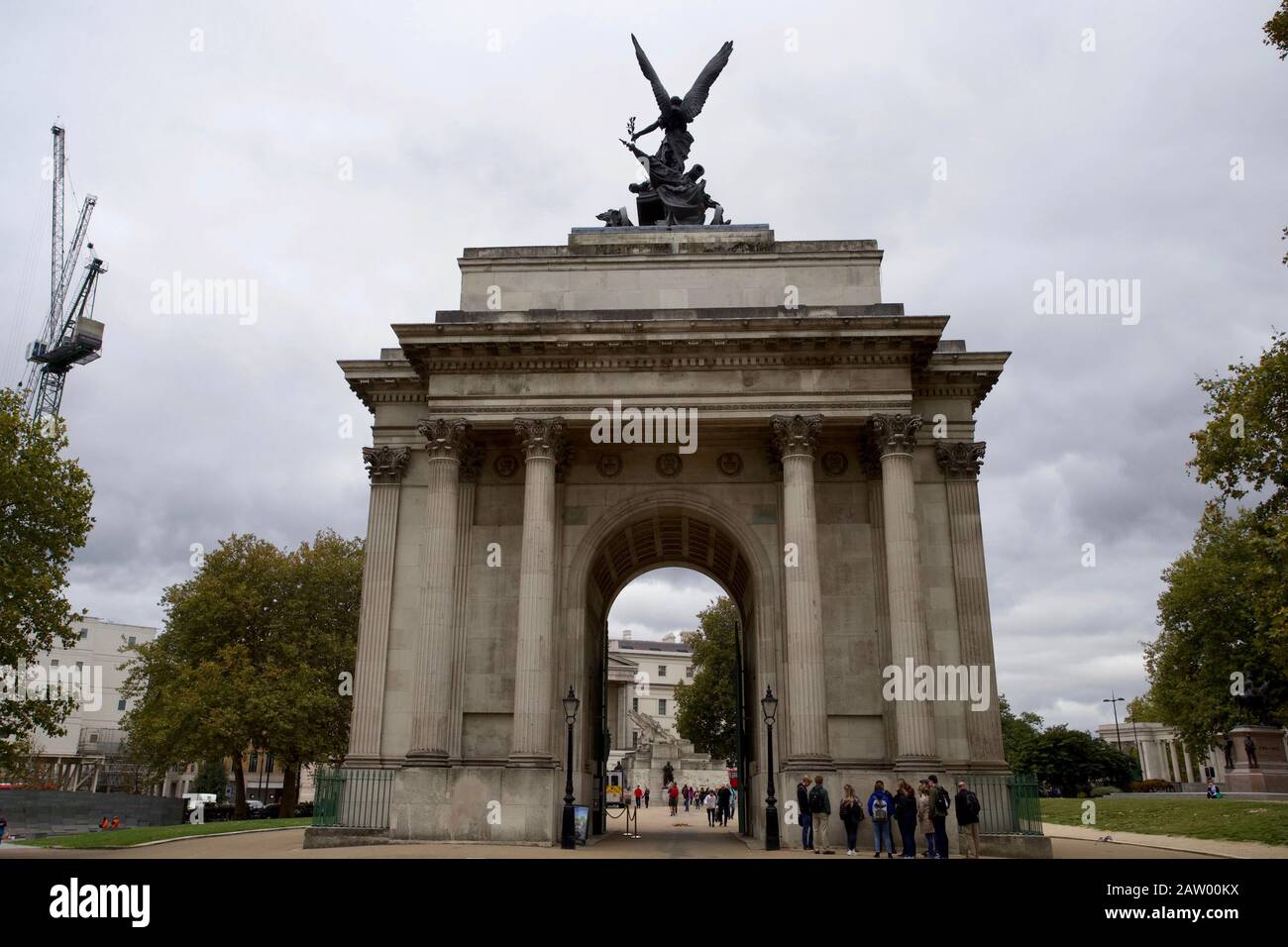 Decimus Burton's Wellington Arch, also known as Constitution Arch or ...
