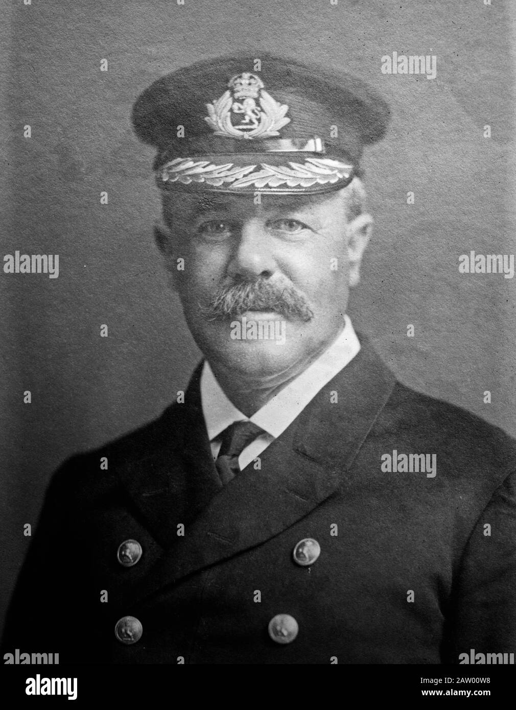 Captain James Clayton Barr of the SS Carmonia Stock Photo - Alamy