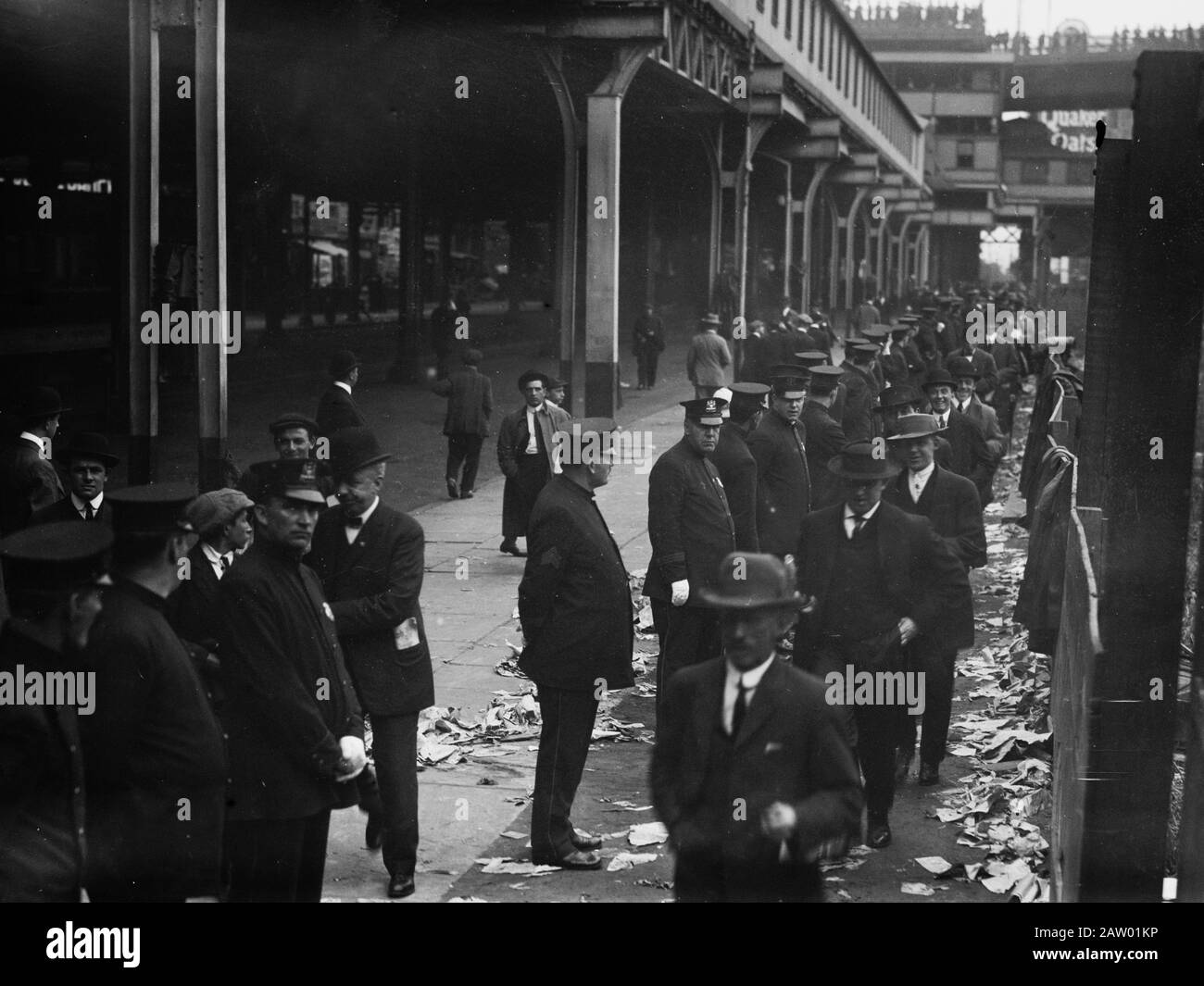 First Game - 1913 World Series - October 7, 1913 Stock Photo - Alamy