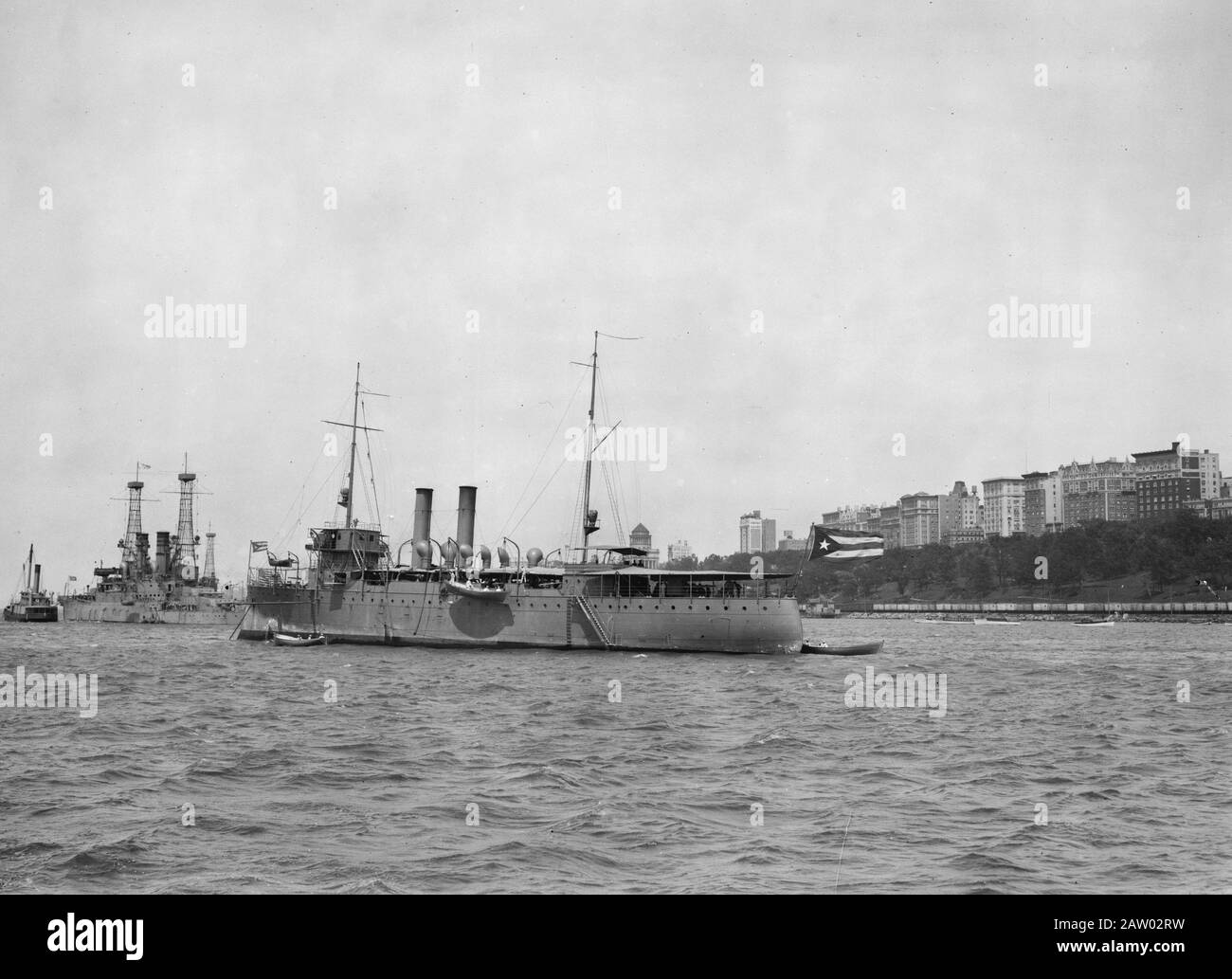 Cuban naval ship Cuba. The Cuba was in New York City to take part in ...