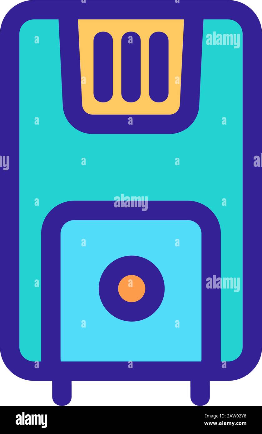 air purifier icon vector. Isolated contour symbol illustration Stock ...