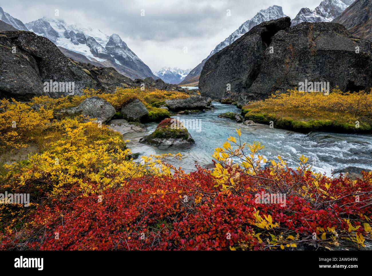 Qinngua Valley in South Greenland Stock Photo - Alamy