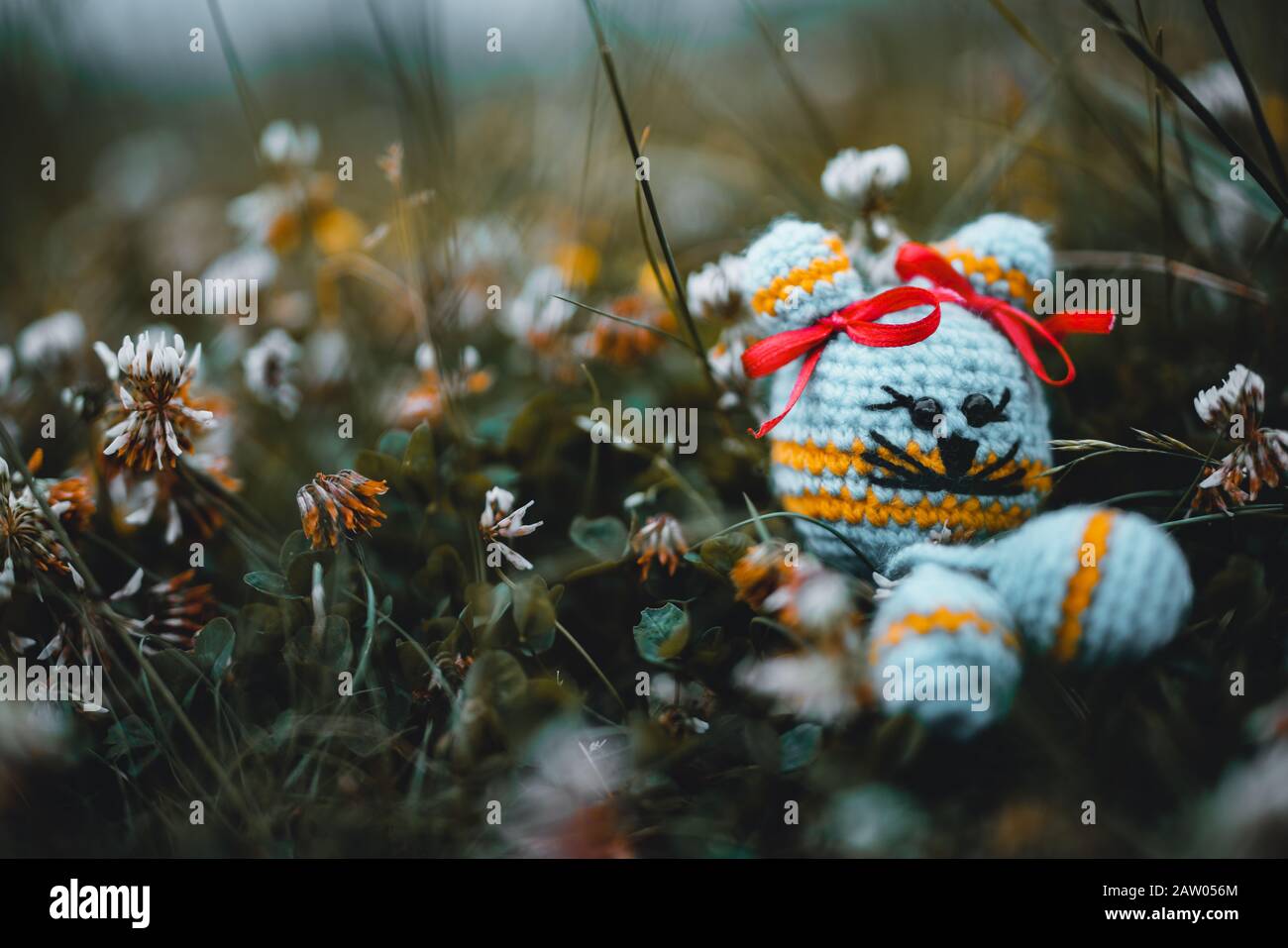 Toy made of a beautiful cloth on the floor. Toy Concept Stock Photo - Alamy