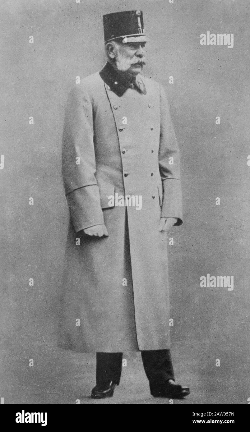 Austrian Emperor, Kaiser Franz Joseph I [between ca. 1910 and ca. 1915 ...