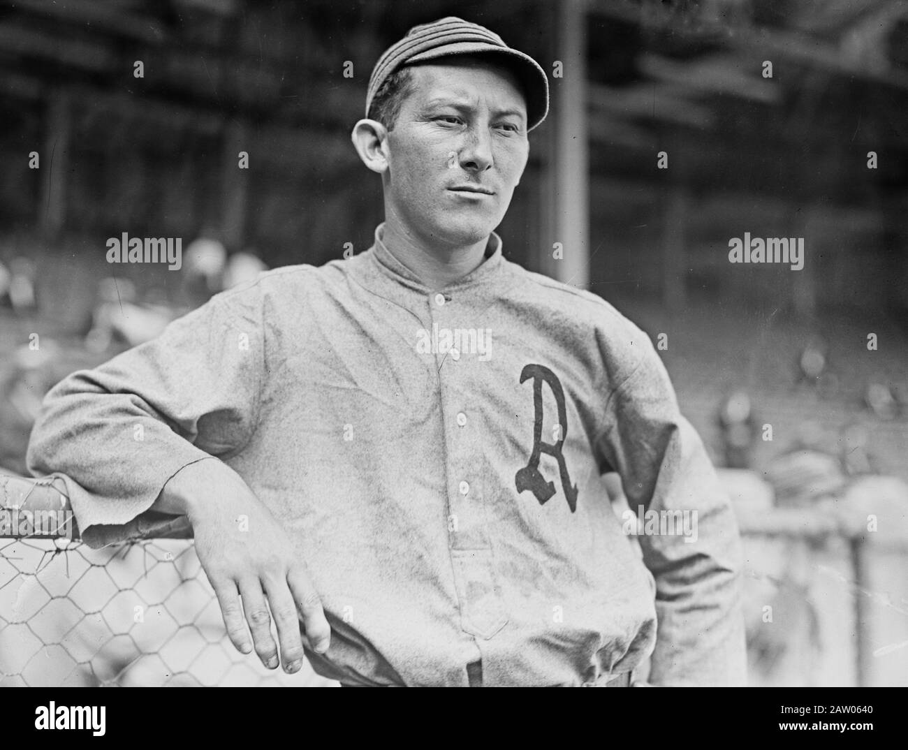 Jack Lapp, Philadelphia A's AL ca. 1913 Stock Photo - Alamy