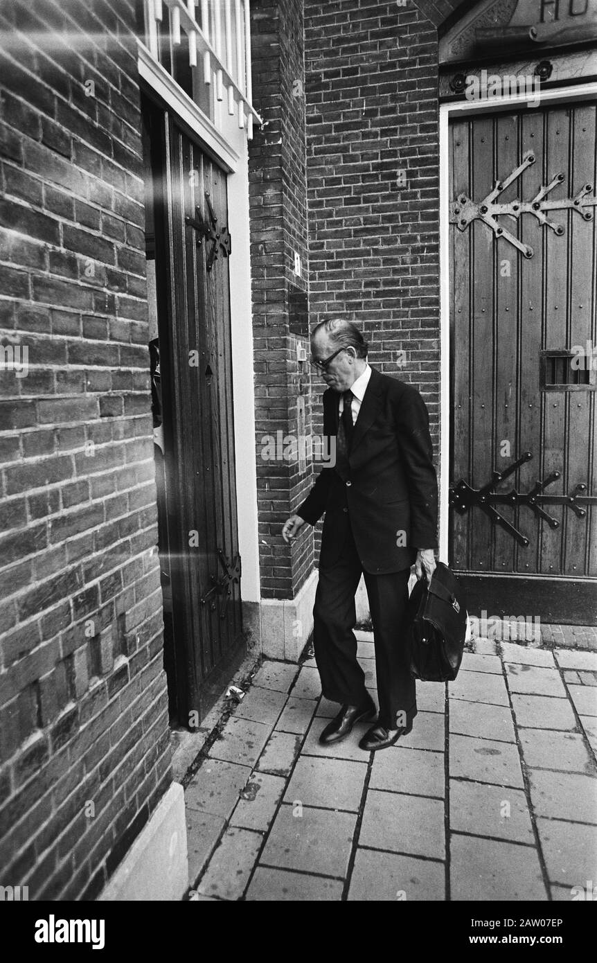 Arrest war criminal pieter menten Black and White Stock Photos & Images ...