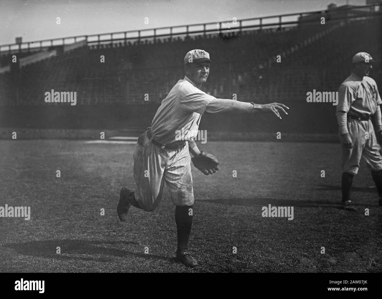 Baseball player George "Hack" Simmons, New York AL ca. 1912 Stock Photo ...