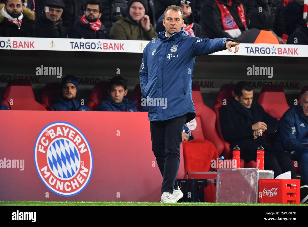 Munich, Deutschland. 05th Feb, 2020. Hans Dieter Flick (Hansi, coach FC ...