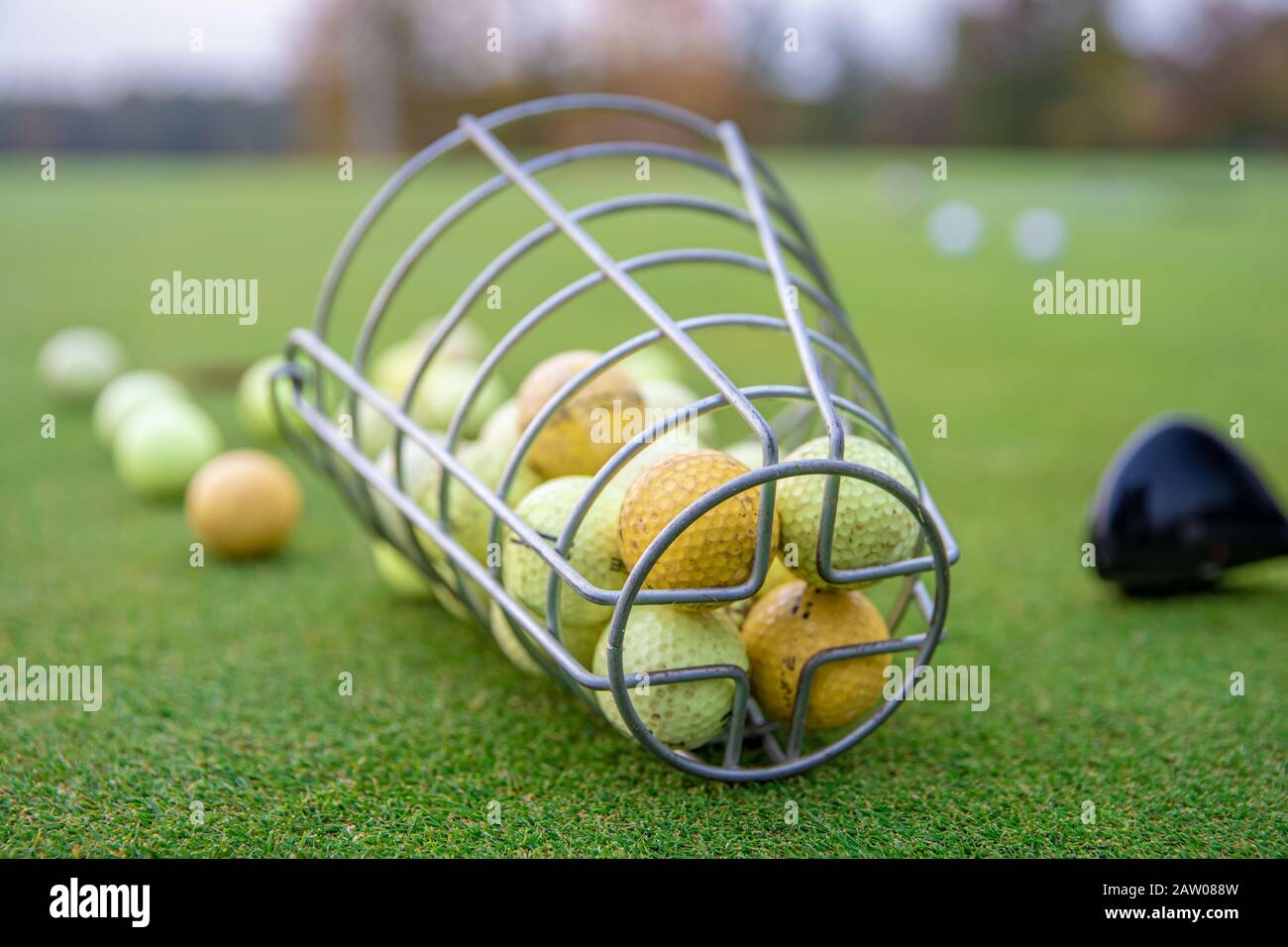 Golf player ready swing club hi-res stock photography and images - Alamy