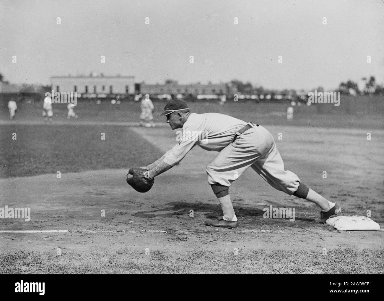 Chick Gandil, Washington NL ca. 1913 Stock Photo - Alamy