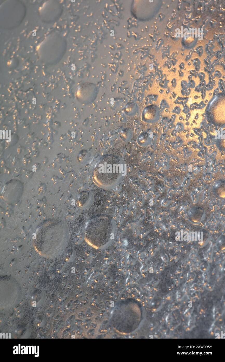 Water bubbles macro abstract bathroom window high quality background ...