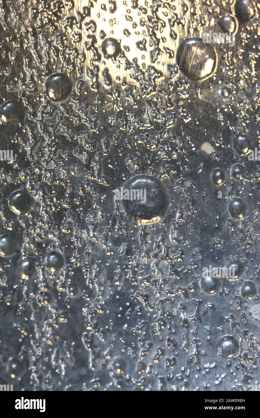 Water bubbles macro abstract bathroom window high quality background ...