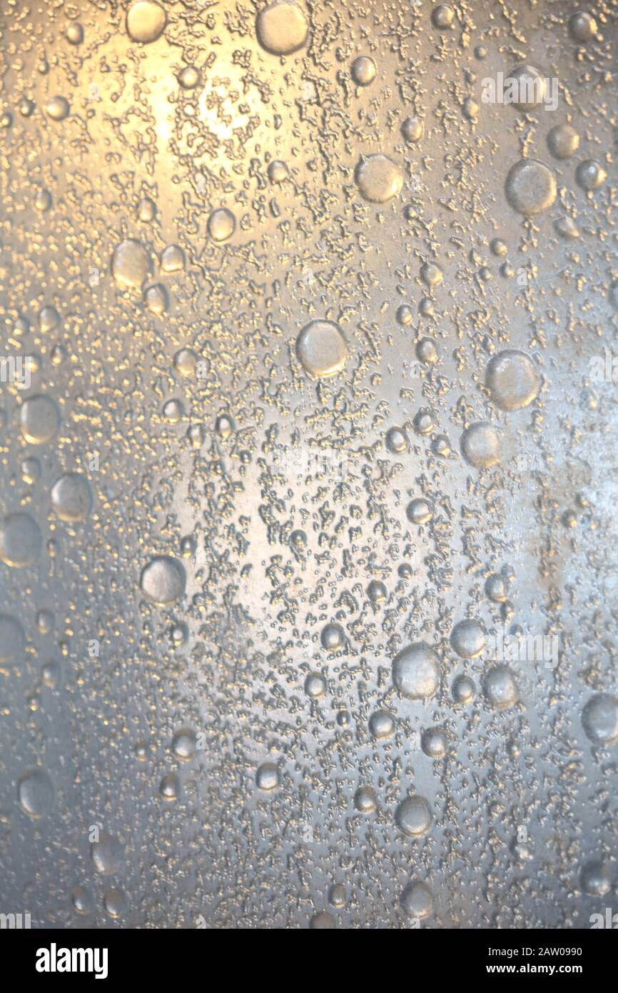 Water bubbles macro abstract bathroom window high quality background ...