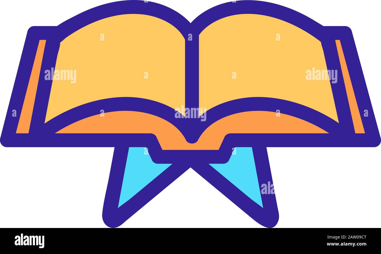 Koran icon vector. Isolated contour symbol illustration Stock Vector ...