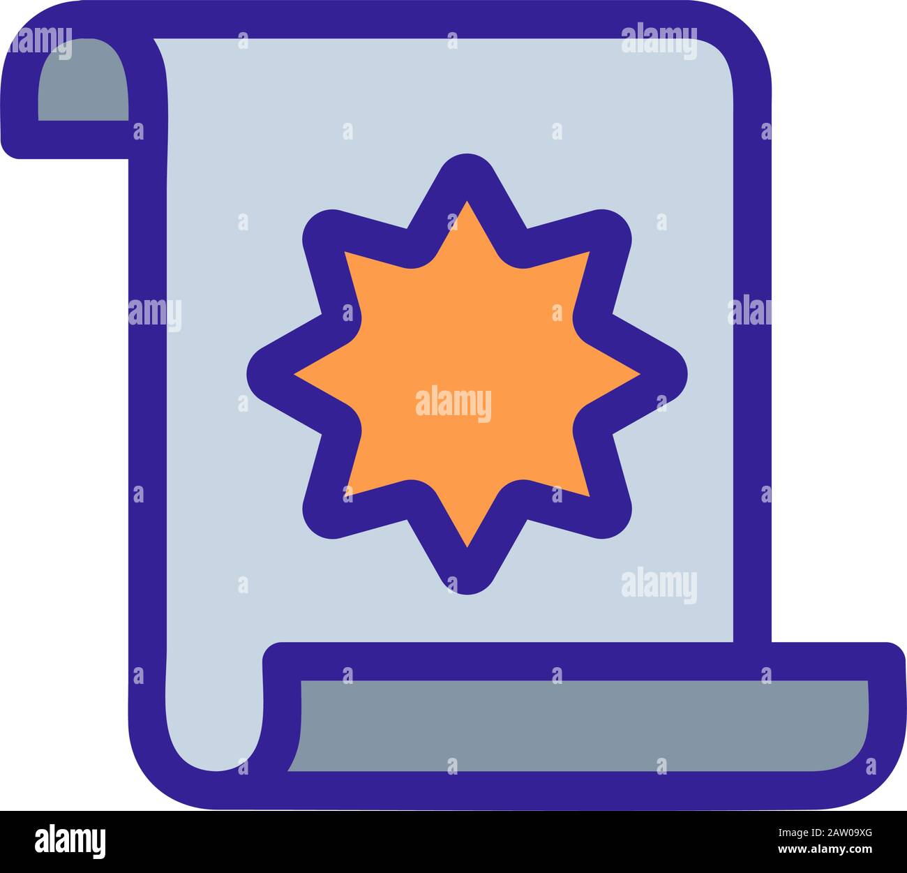 Koran icon vector. Isolated contour symbol illustration Stock Vector ...