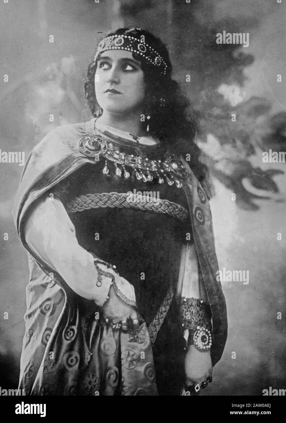 American opera singer Margarethe Arndt-Ober (1885-1971) as Ortrud in ...