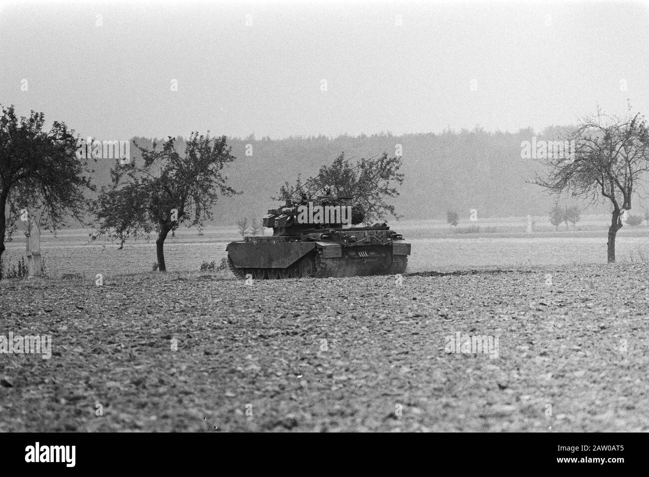 NATO Exercise Atlantic Lion in West Germany visited by Queen Beatrix ...