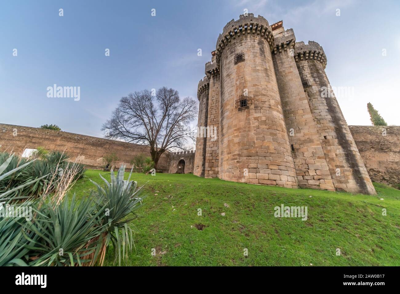 Medieval age scenery at the amazing and abandoned Granadilla town ...