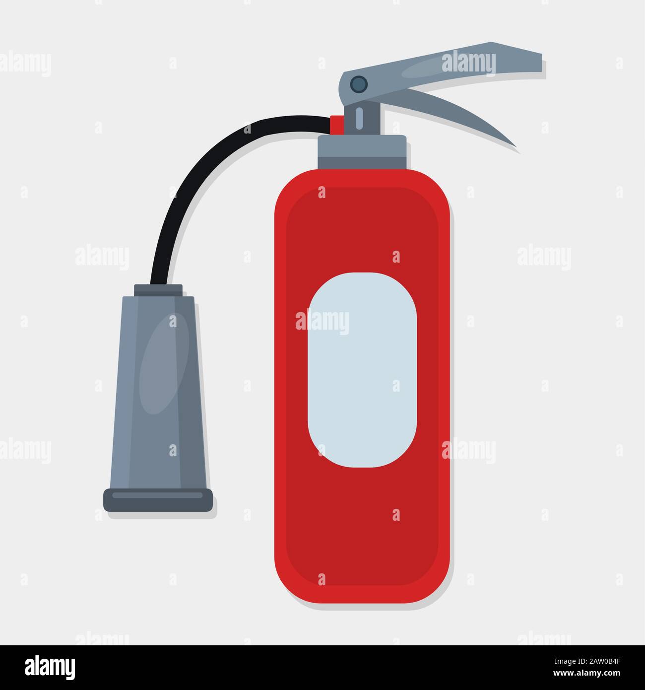 fire extinguisher isolated for firefighter concept icon vector ...