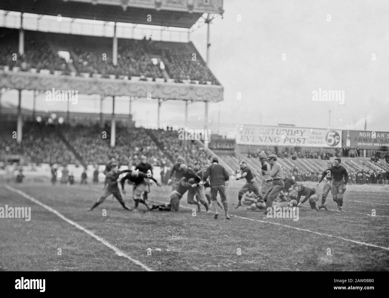 Football game between the United States Indian School, Carlisle ...