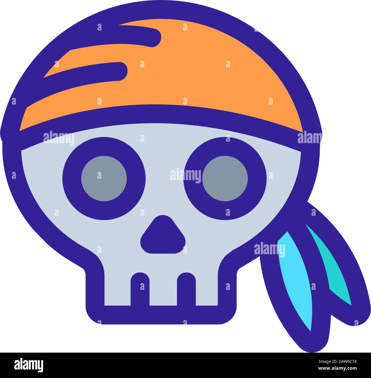 hilarious roger icon vector. Isolated contour symbol illustration Stock ...