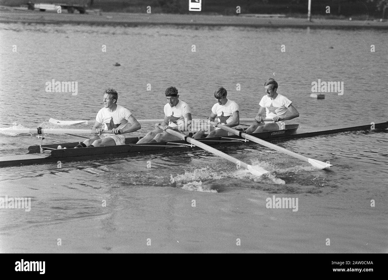 National rowing championships at Bosbaan Amsterdam Date: July 20, 1971 ...