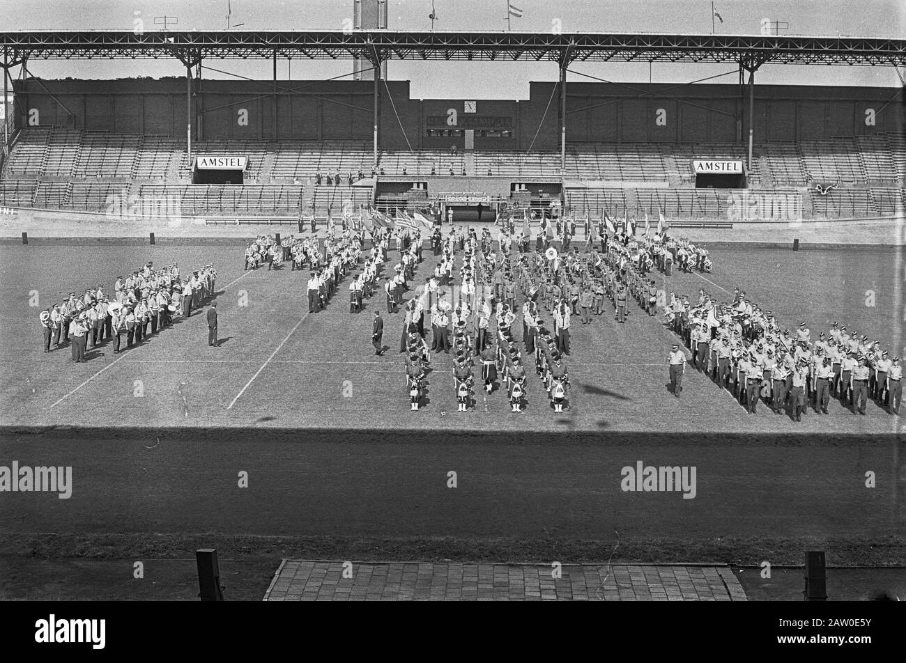 Nato Tattoo in Olympic Stadium rehearsal of the show Date: July 7, 1963 ...
