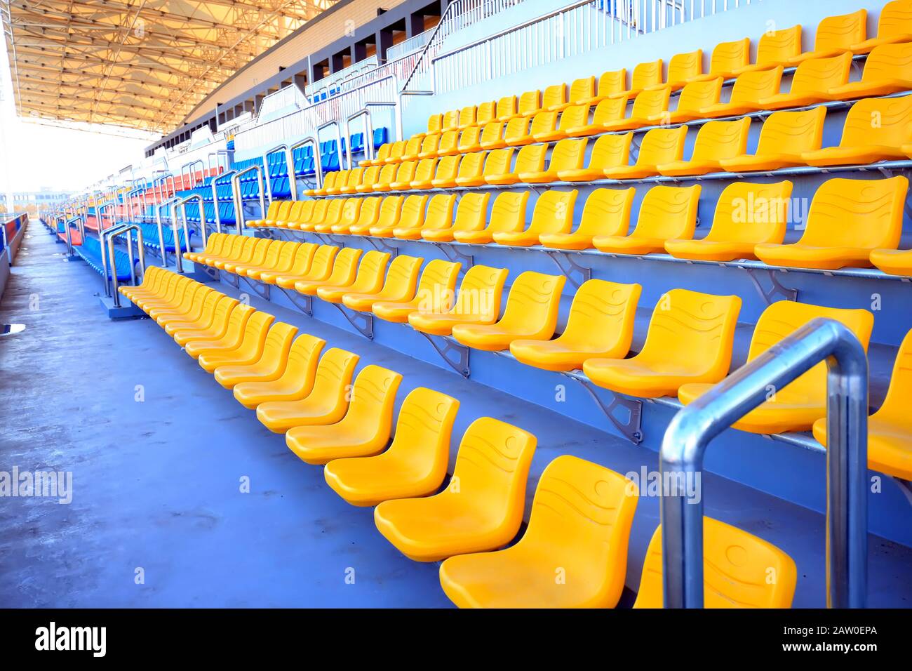 The stadium chairs Stock Photo - Alamy