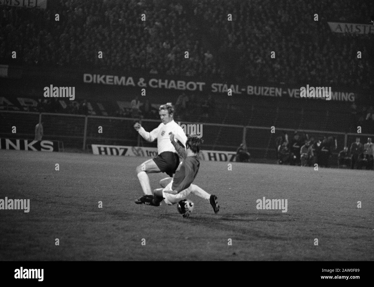 Netherlands against England 0-1. Game Moment Date: November 5, 1969 ...