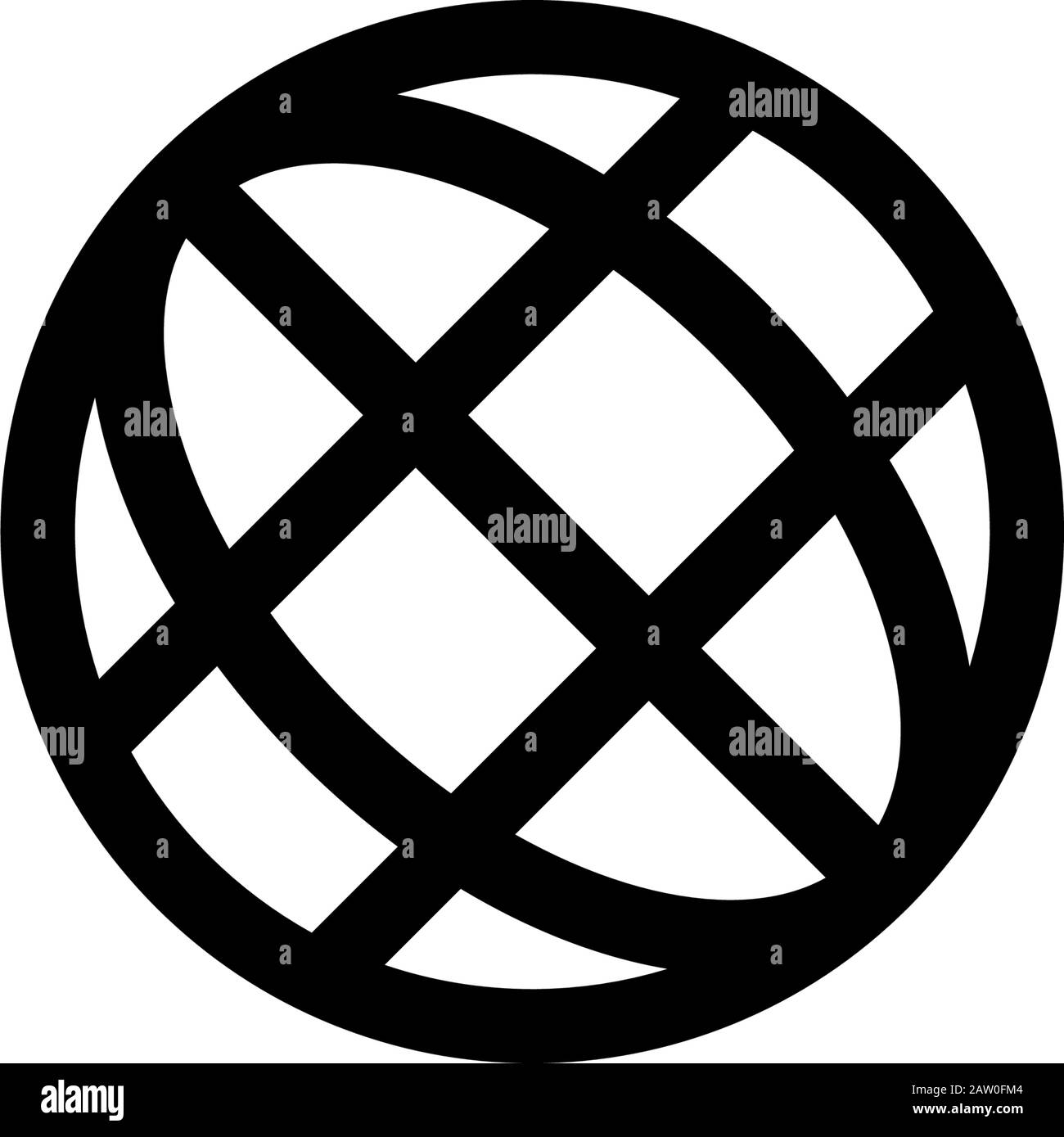 Globe icon design template vector Stock Vector Image & Art - Alamy