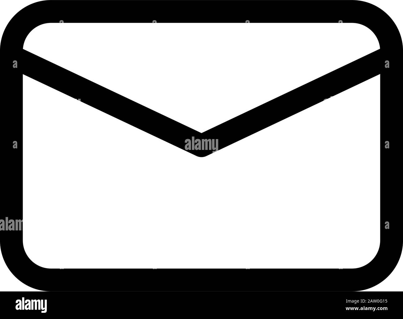 envelope icon design template vector Stock Vector Image & Art - Alamy