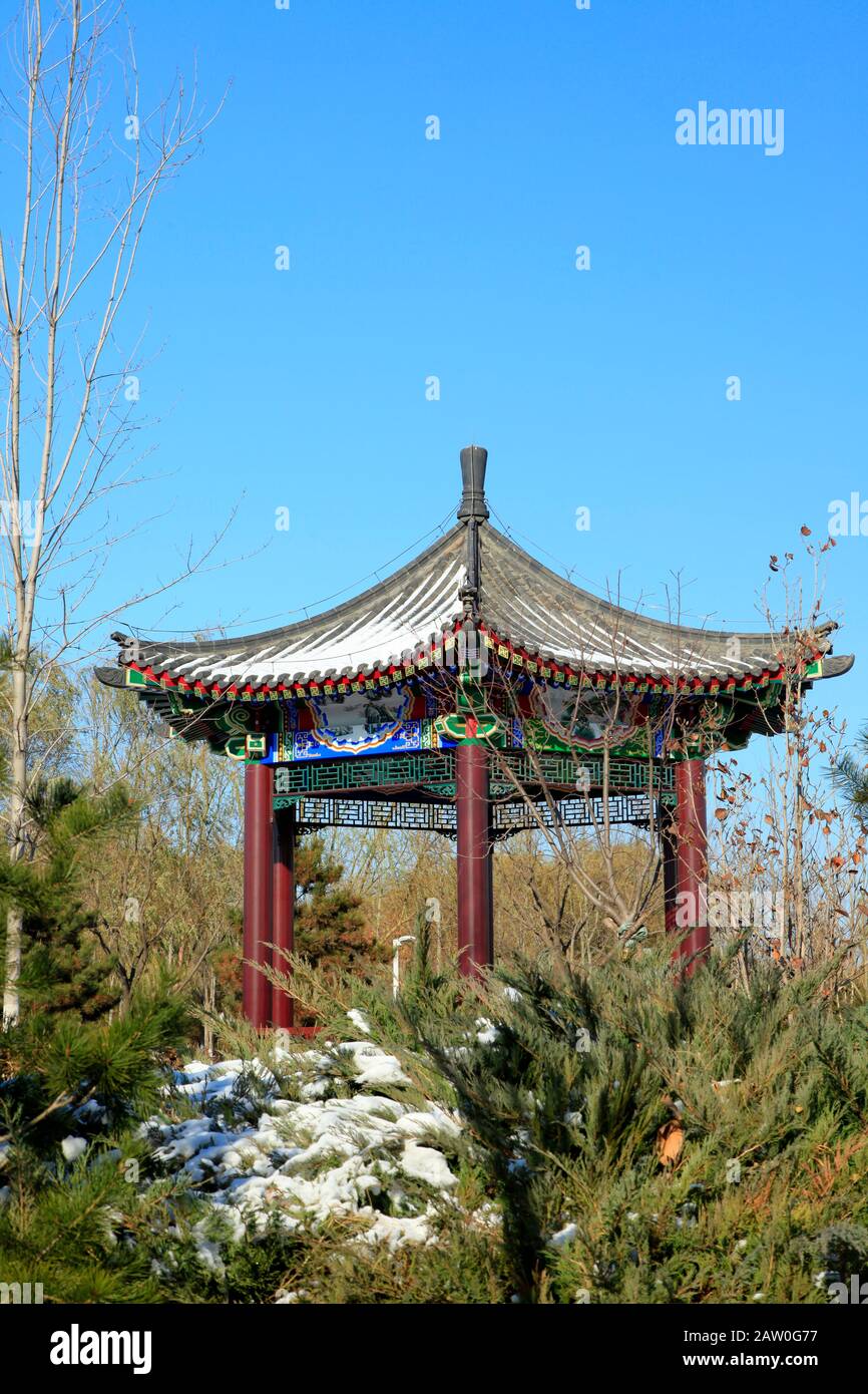 China's traditional pavilions Stock Photo - Alamy