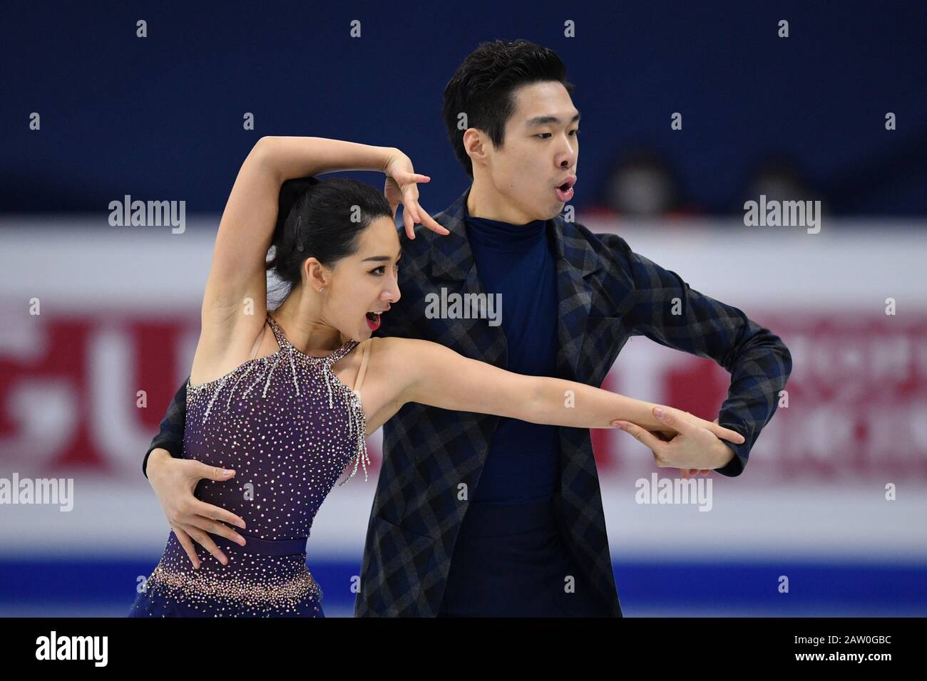 Seoul, South Korea. 6th Feb, 2020. Hong Chen & Zhuoming Sun (CHN), February 6, 2020 - Figure ...