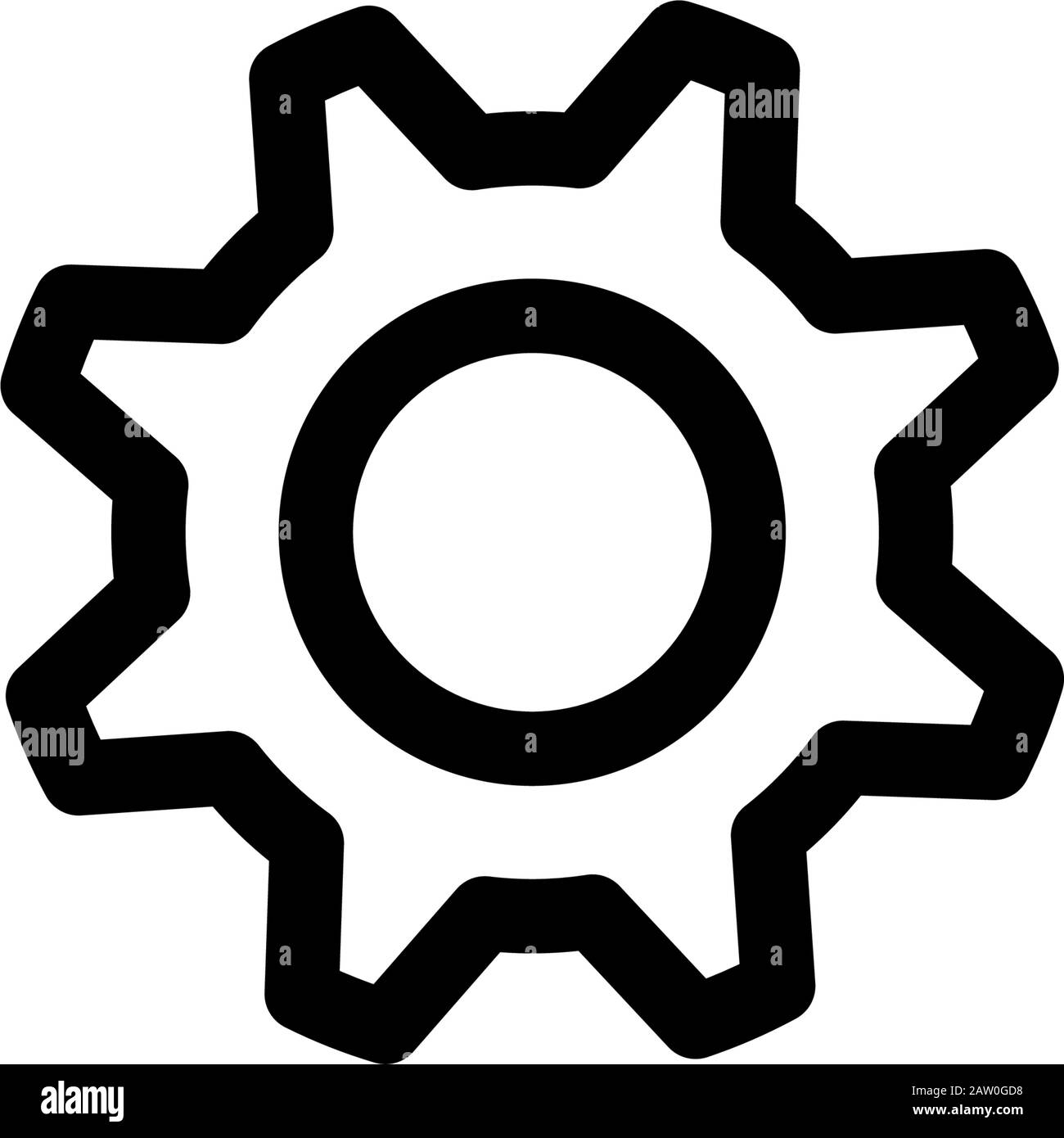 Gear icon design template vector Stock Vector Image & Art - Alamy