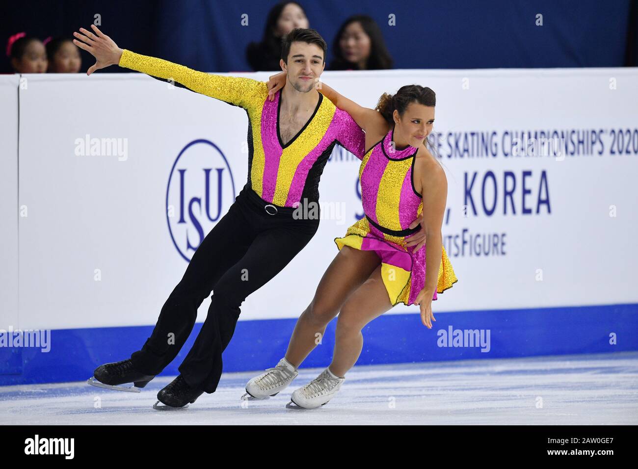 Seoul, South Korea. 6th Feb, 2020. Matilda Friend & William Badaoui ...
