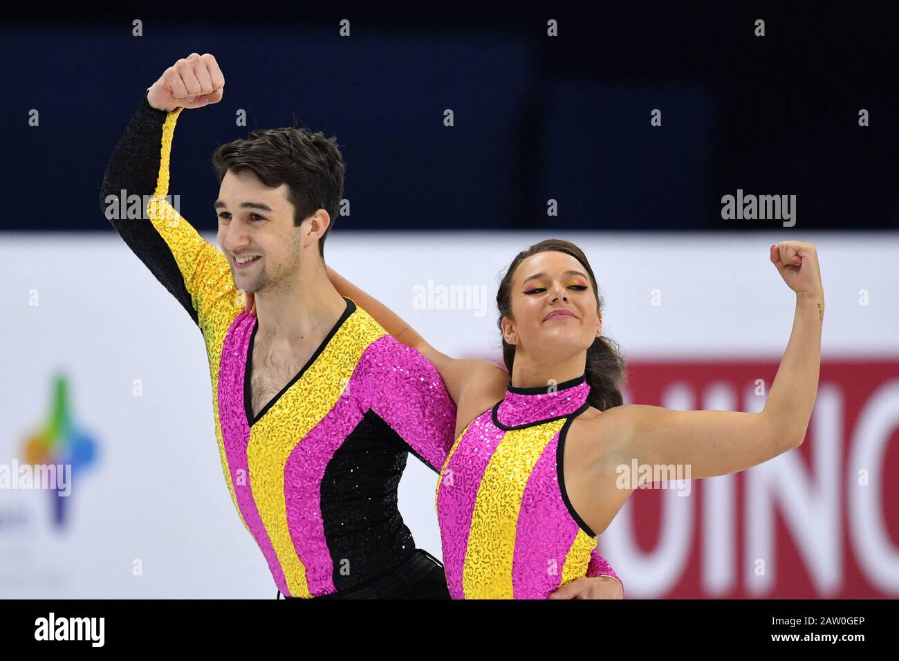 Seoul, South Korea. 6th Feb, 2020. Matilda Friend & William Badaoui ...