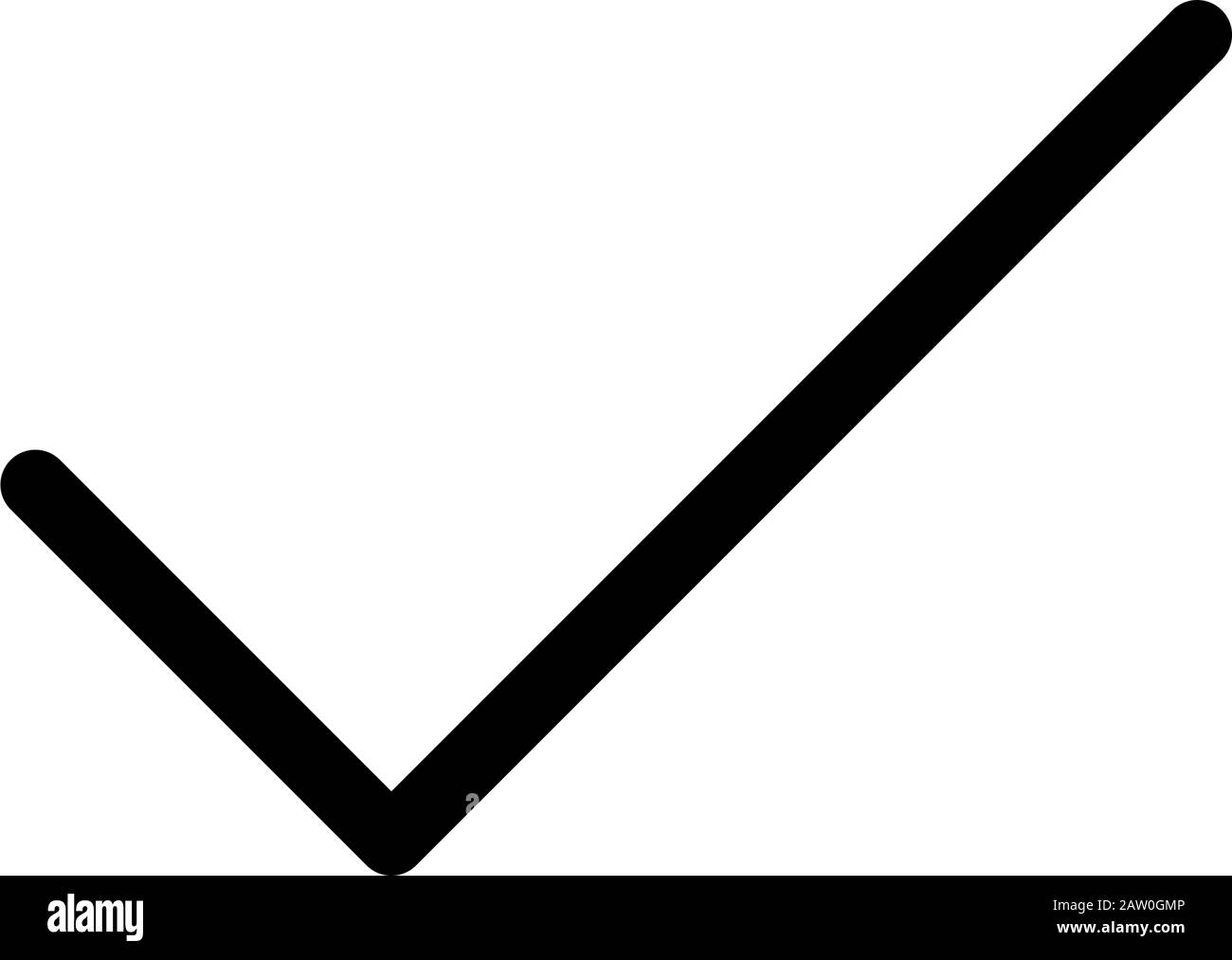 Check icon design template vector Stock Vector Image & Art - Alamy