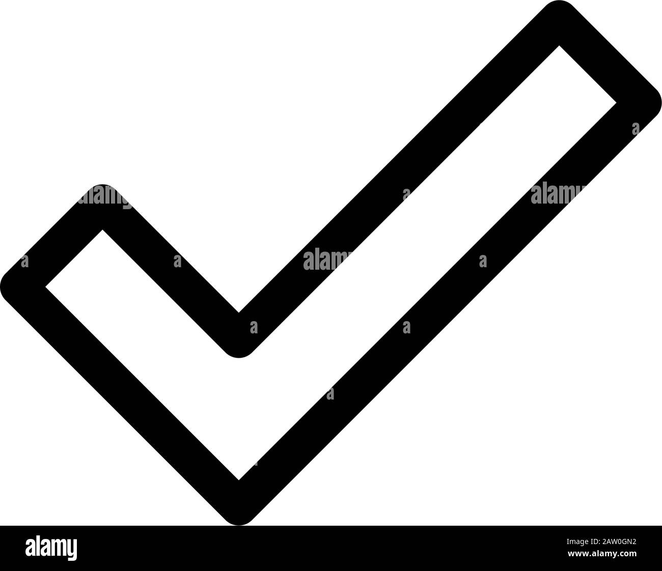 Check icon design template vector Stock Vector Image & Art - Alamy