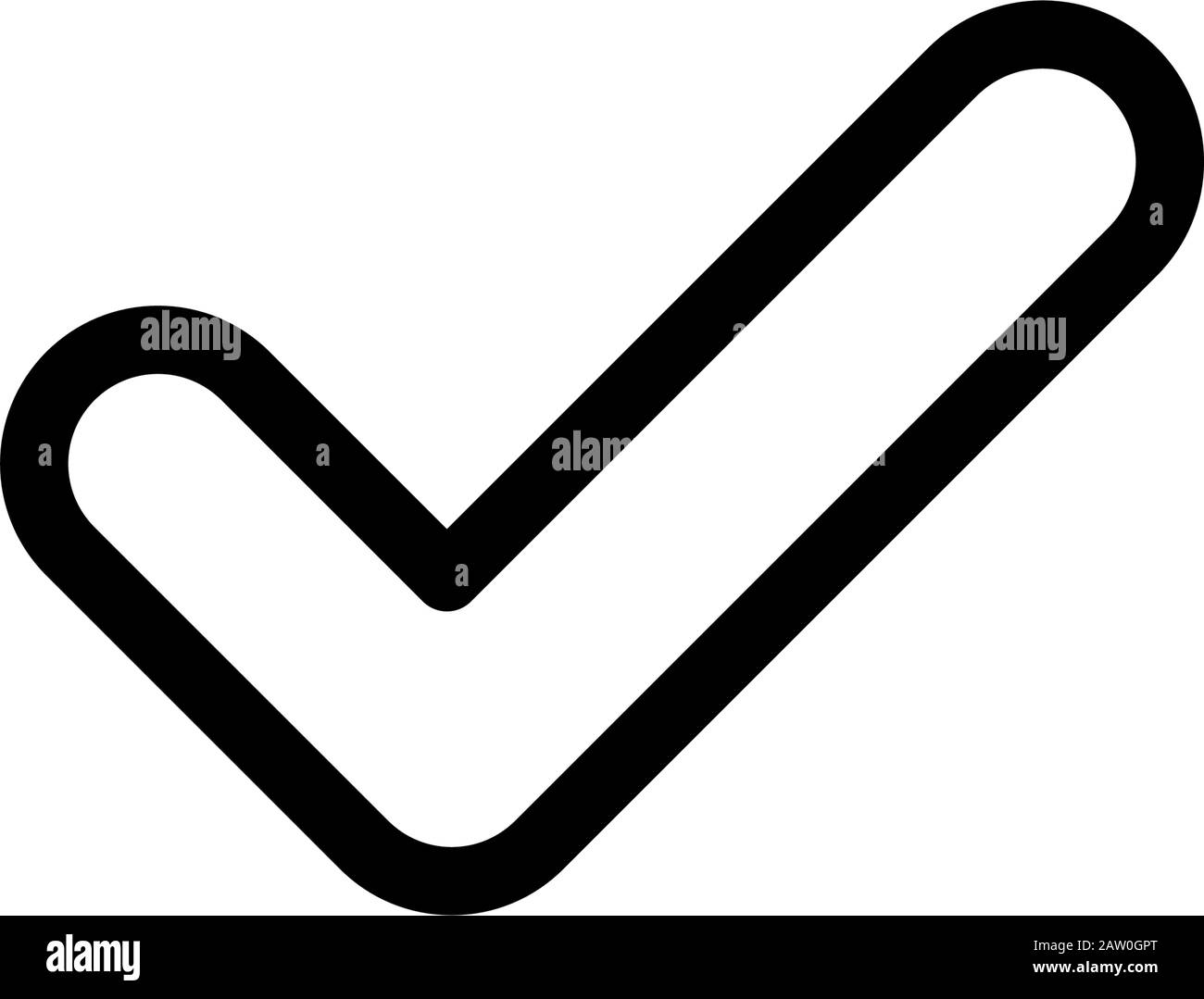 Check icon design template vector Stock Vector Image & Art - Alamy